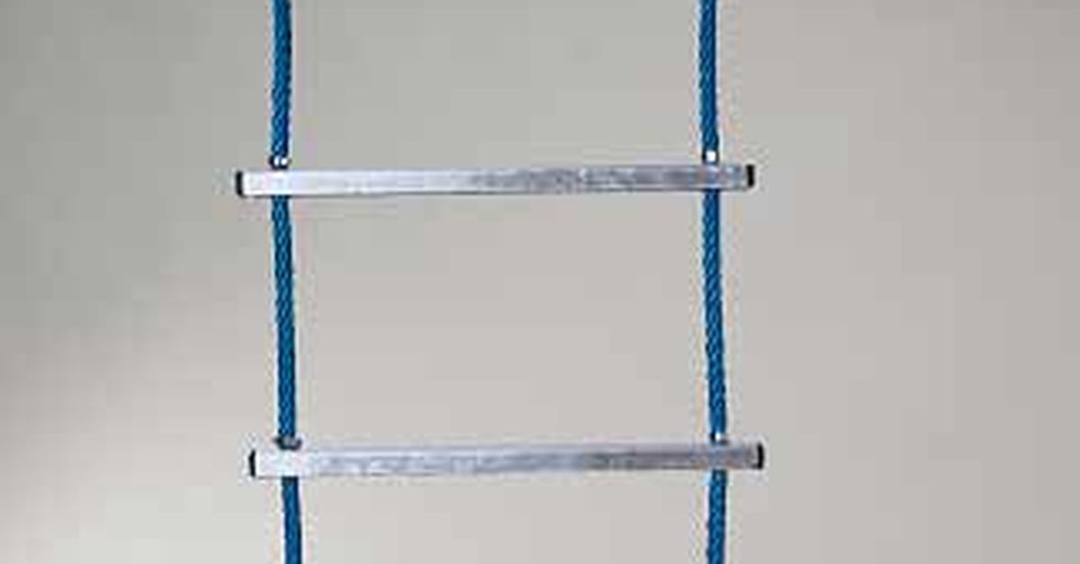 HUCK Rope ladder with aluminium rungs (for playgrounds) - Made in ...