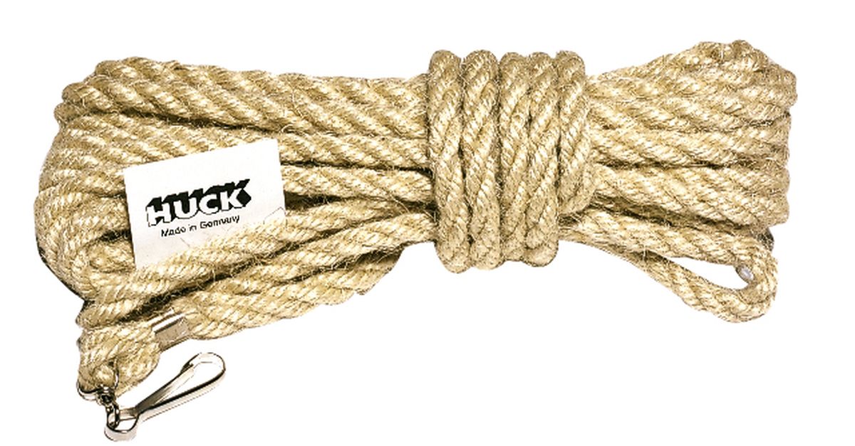 Swing rope, Hemp, 6 m long - Huck